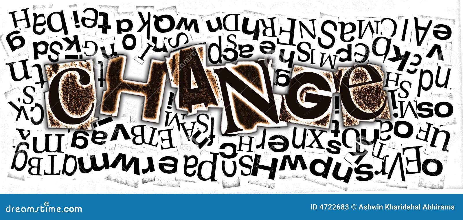 Change stock illustration. Illustration of title, text - 4722683