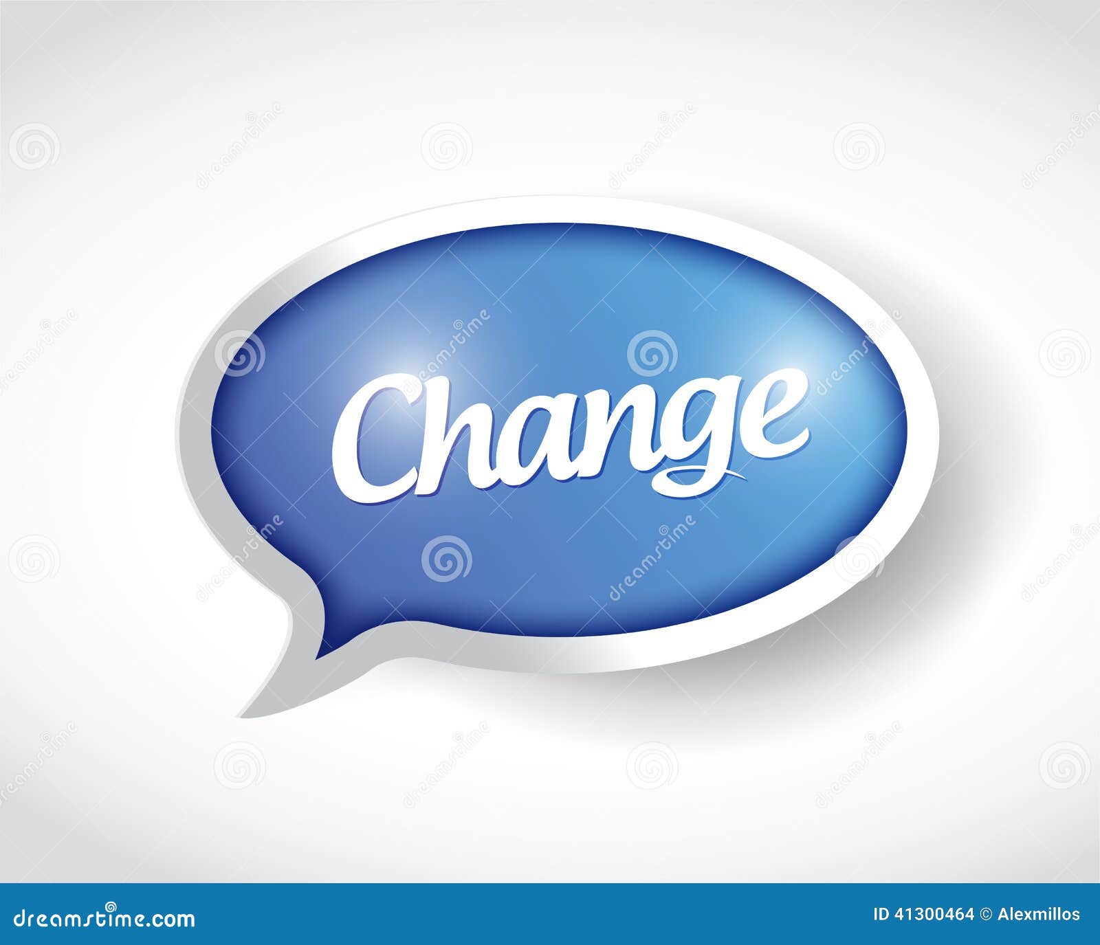 Change Bubble Message Illustration Design Stock Illustration ...