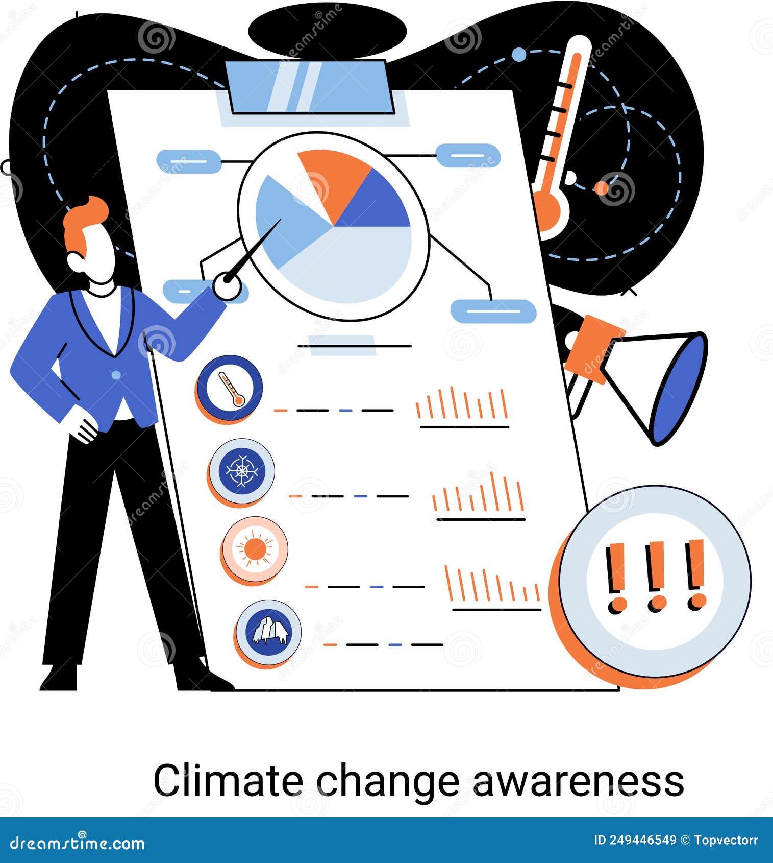 Change Climate Awareness Metaphor, Saving Planet, World Environment Day ...