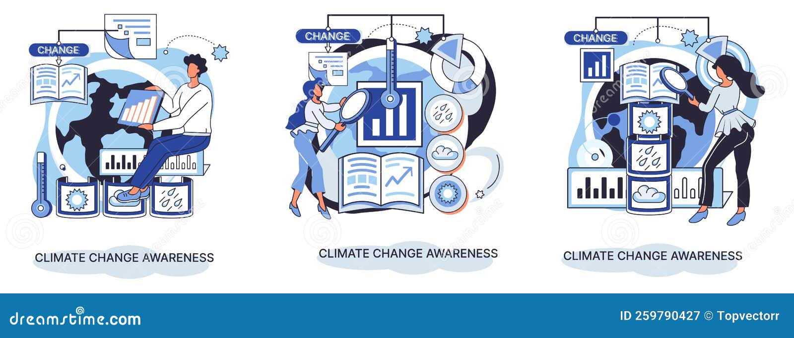 Change Climate Awareness Metaphor, Saving Planet, World Environment Day ...