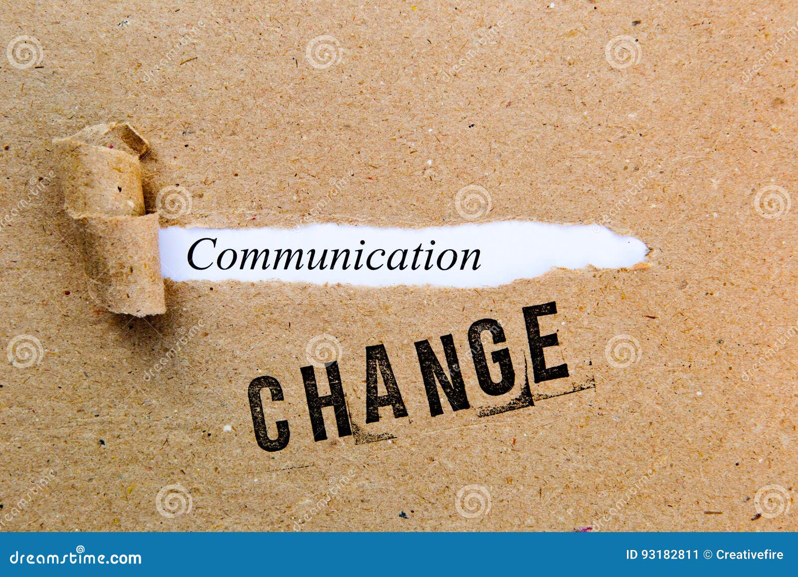 Change - Communication - Successful Strategies for Change Stock Image ...