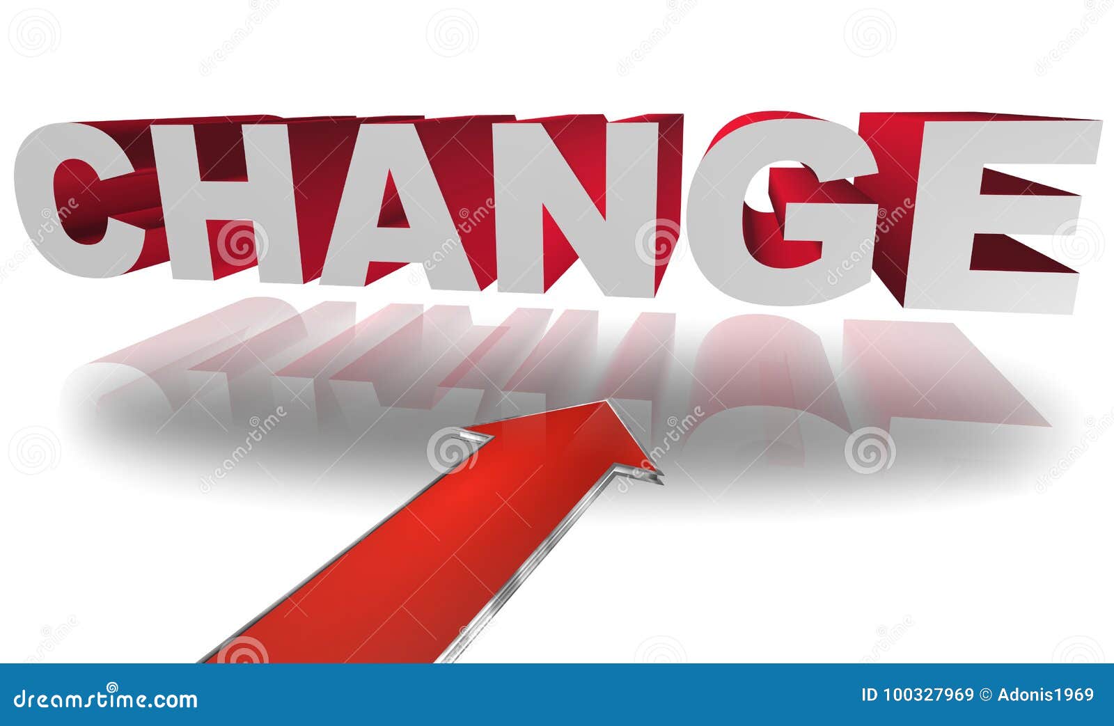 Change concept stock illustration. Illustration of isolated - 100327969