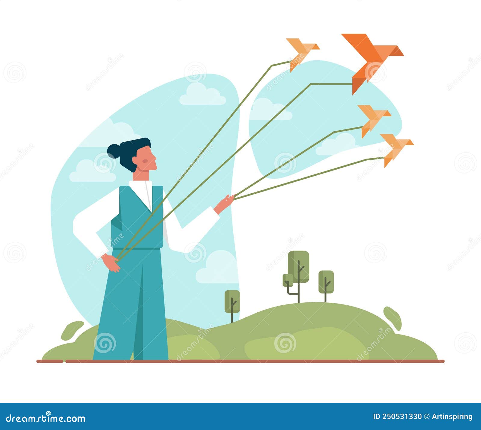Change Concept. Transformation and Evolution Metaphor Stock Vector ...