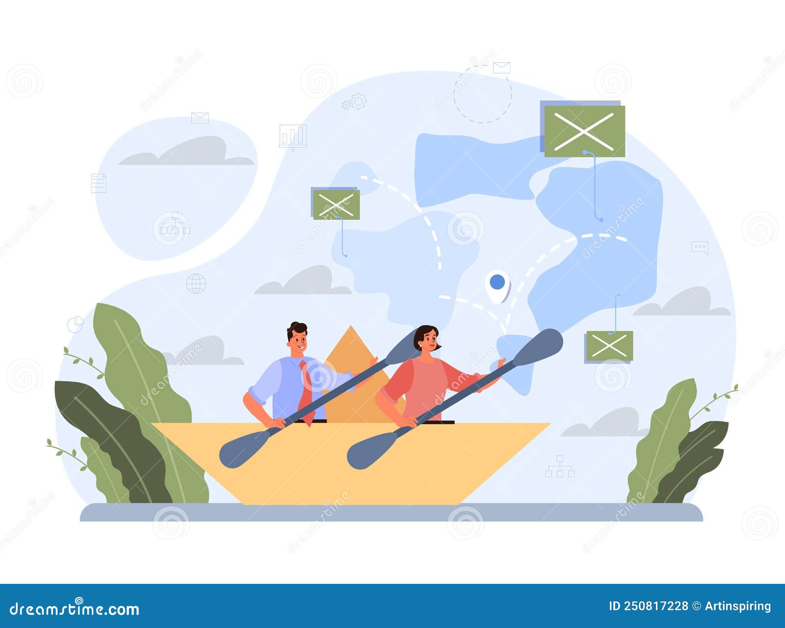 Change Concept. Transformation and Evolution Metaphor Stock Vector ...