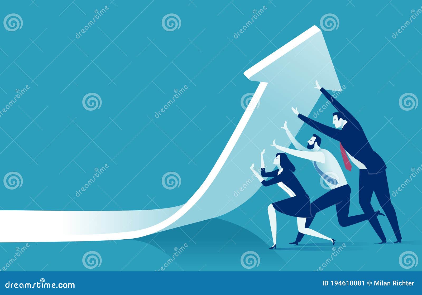 Change of a direction. stock vector. Illustration of change - 194610081