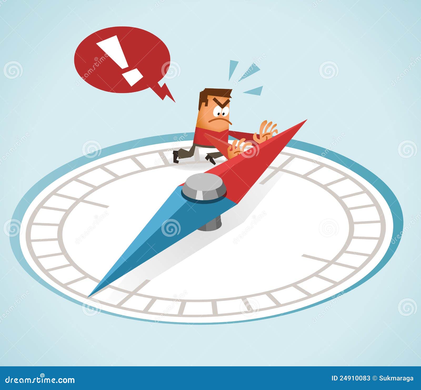 A Change Of Direction Vector Illustration | CartoonDealer.com #115047998