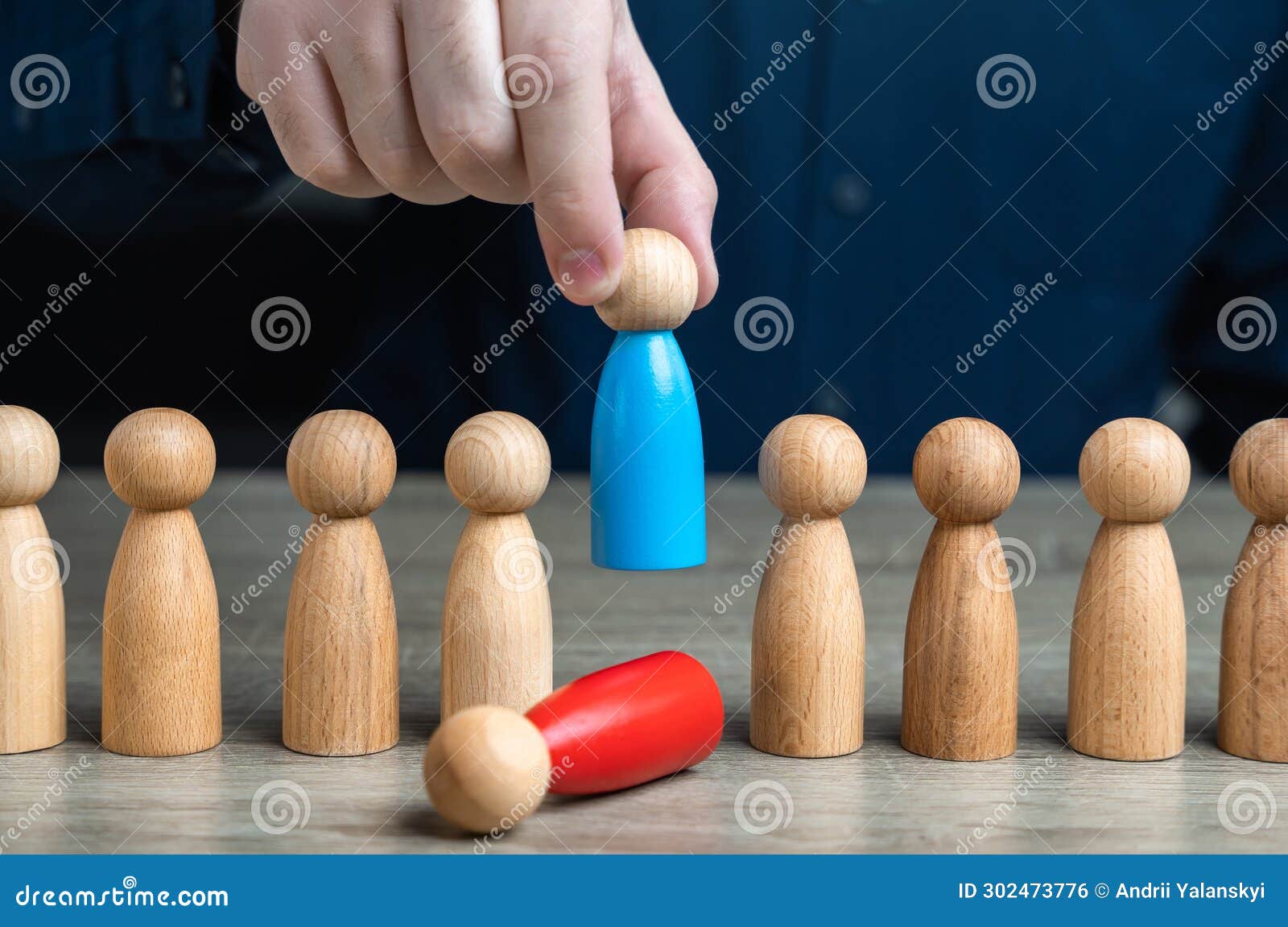 Change of Employees on Staff. Replacing an Old Worker with a More Loyal ...