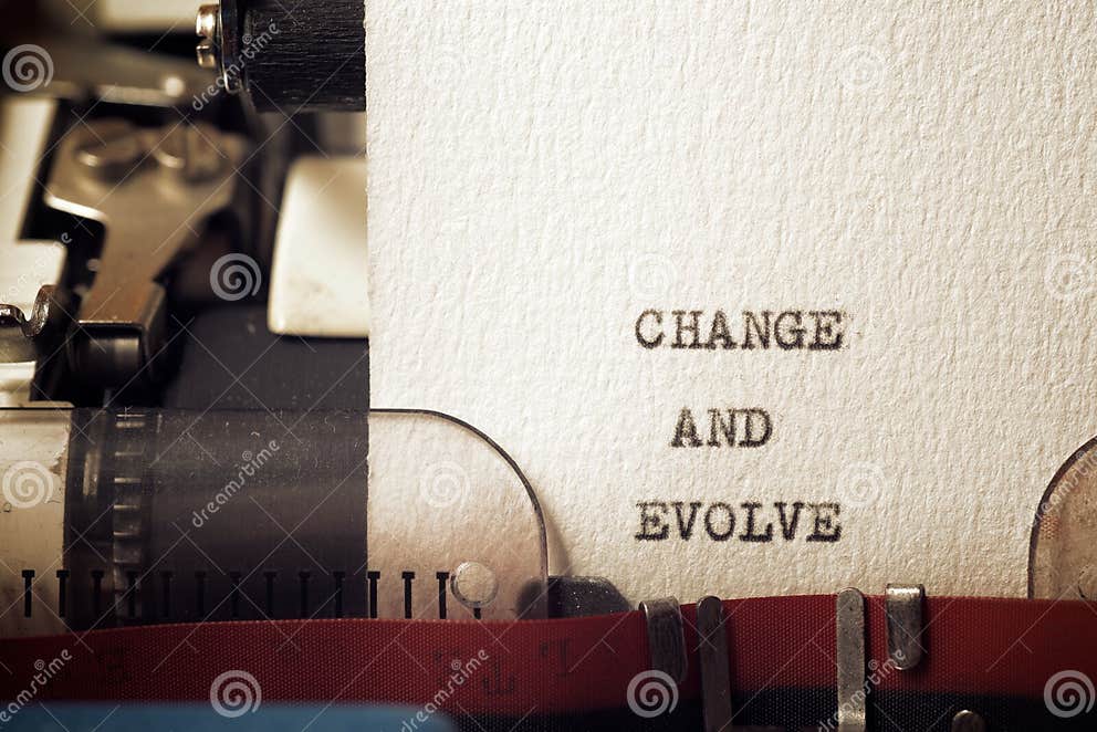 Change and evolve stock image. Image of success, move - 234865217
