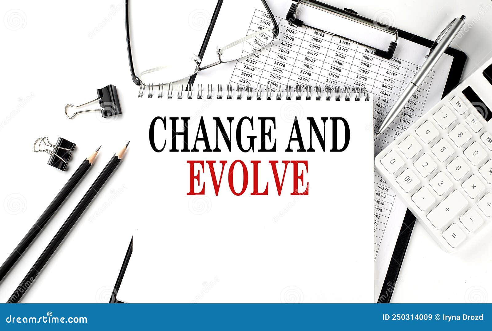CHANGE and EVOLVE Word on Notepad with Clipboard , Chart and Calculator ...