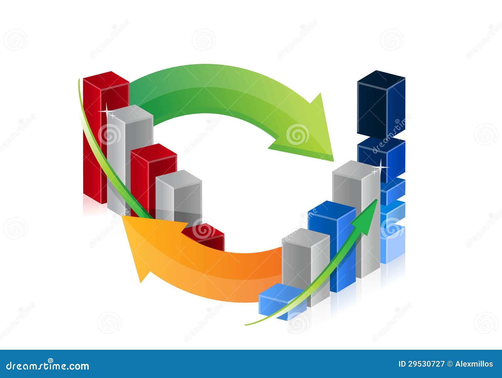 Change failure to success stock illustration. Illustration of measure ...