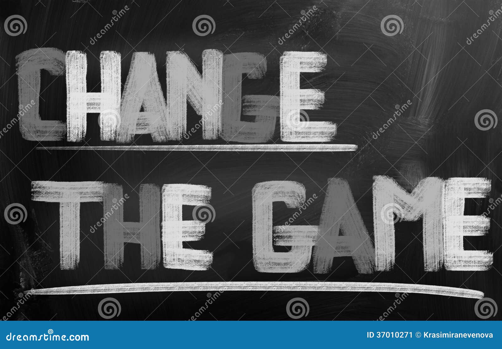 Change the Game Concept stock illustration. Illustration of motivate ...