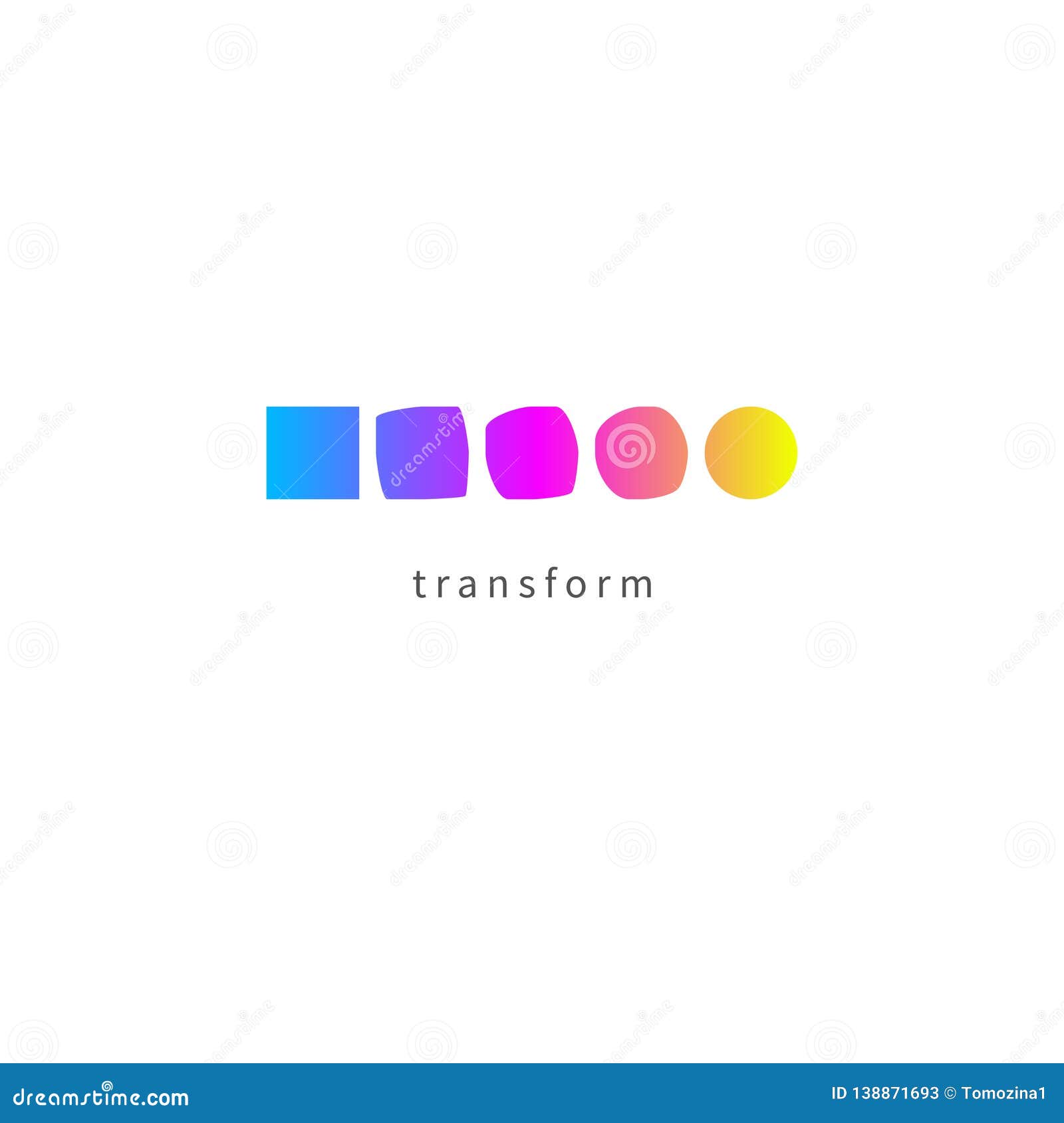 Logo Transform, Transformation Vector Illustration | CartoonDealer.com ...