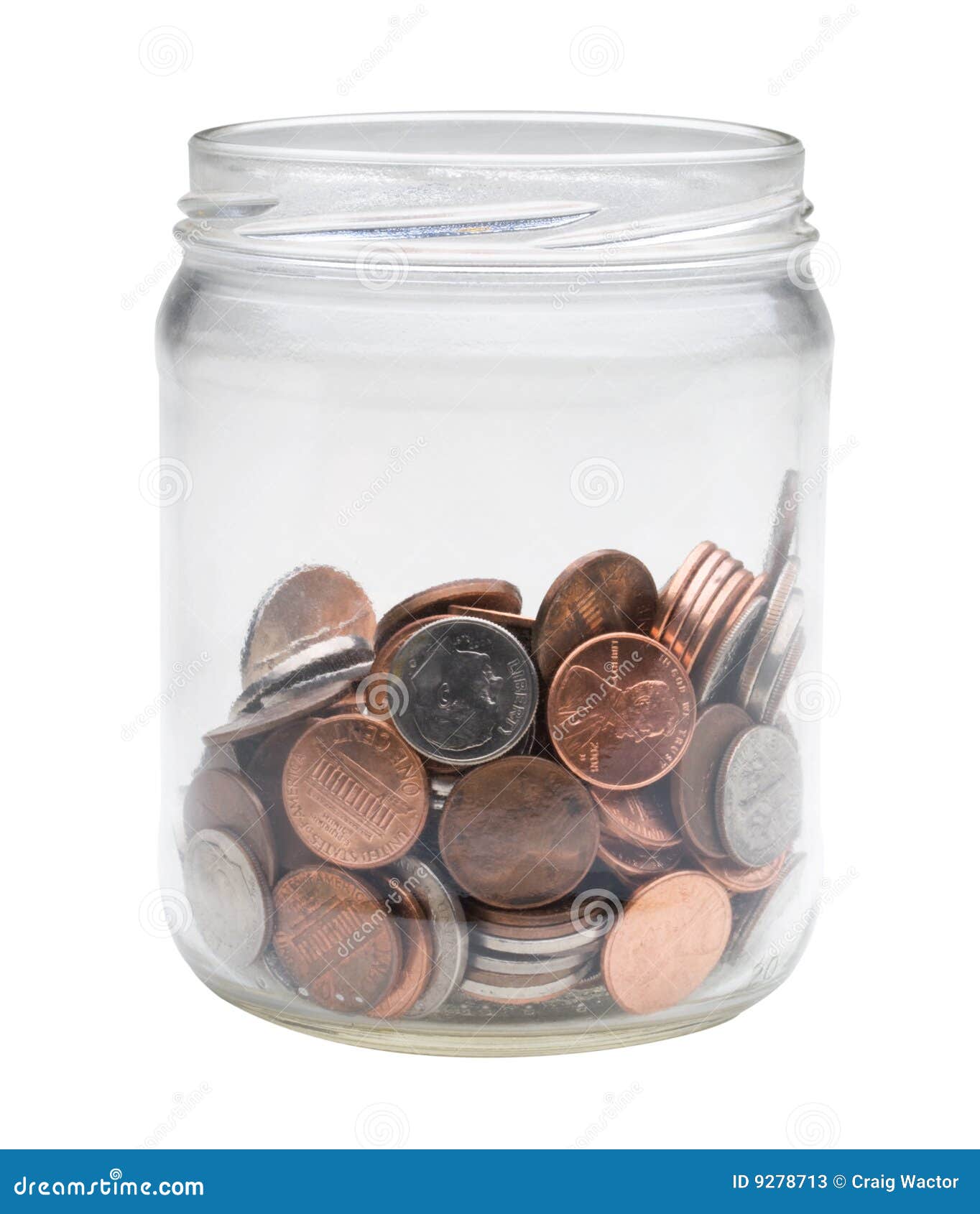 Change jar stock image. Image of cheap, financial, business - 9278713