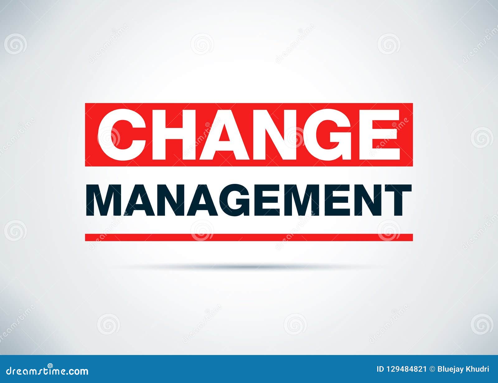 Change Management Abstract Flat Background Design Illustration Stock ...