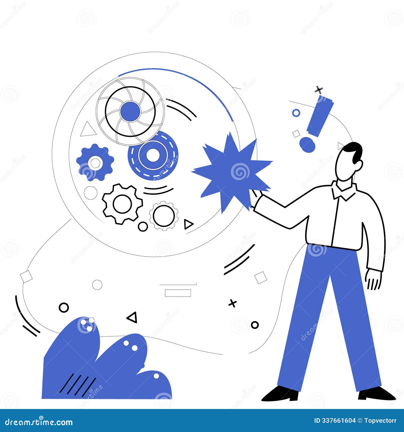 Change Management. Change Management is Architect Drawing Blueprints ...