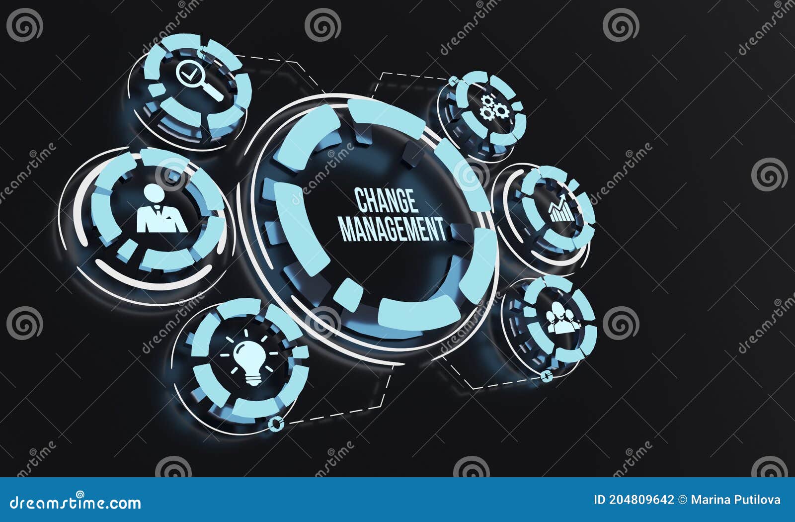 CHANGE MANAGEMENT, Business Concept. Business, Technology, Internet and ...