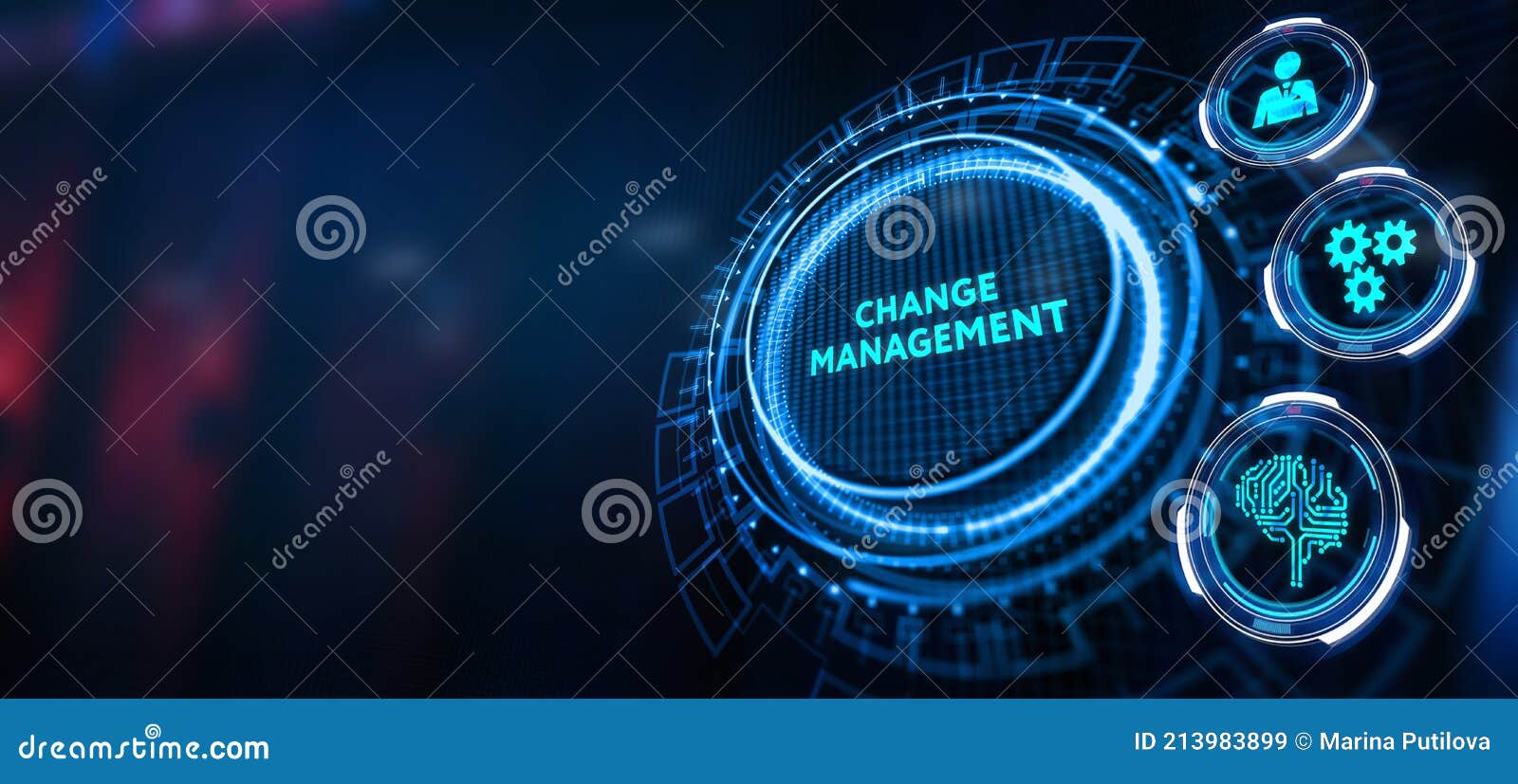 CHANGE MANAGEMENT, Business Concept. Business, Technology, Internet and ...