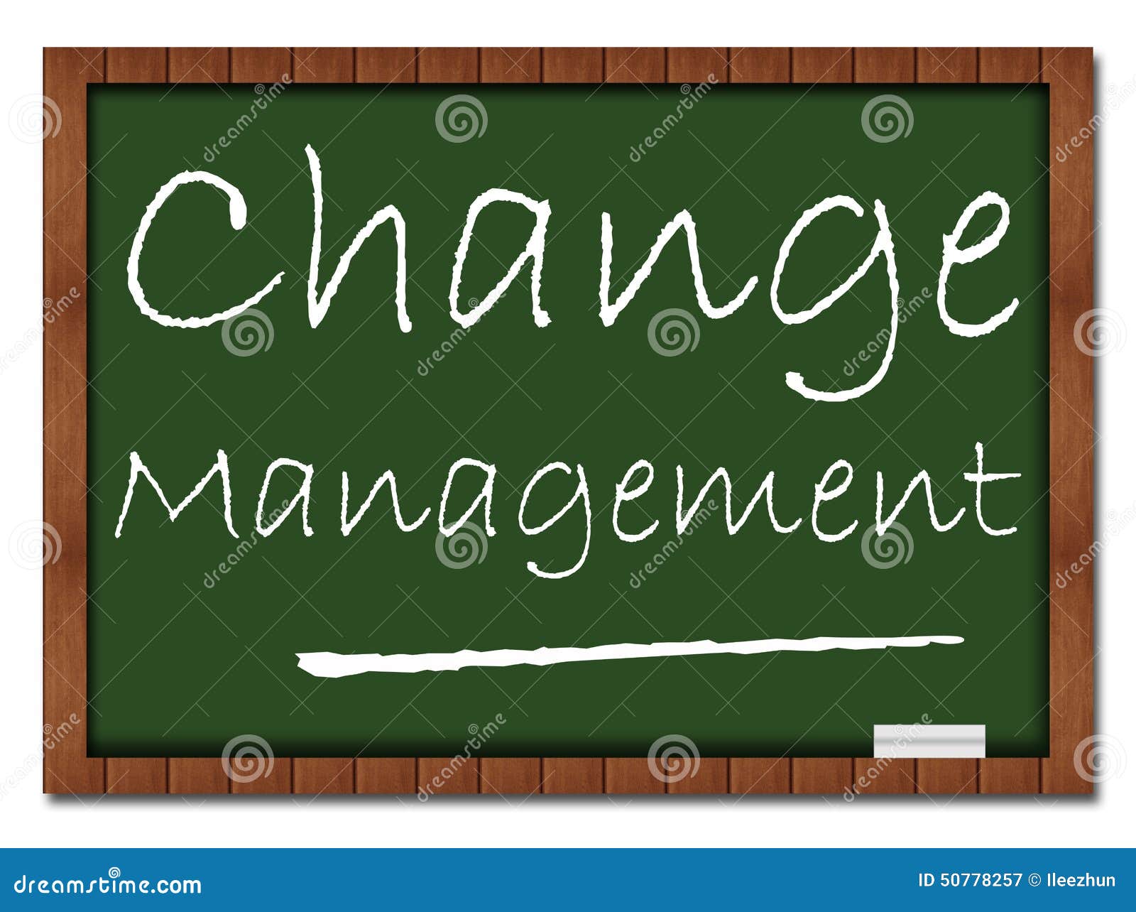 Change Management Classroom Board Stock Illustration - Illustration of ...