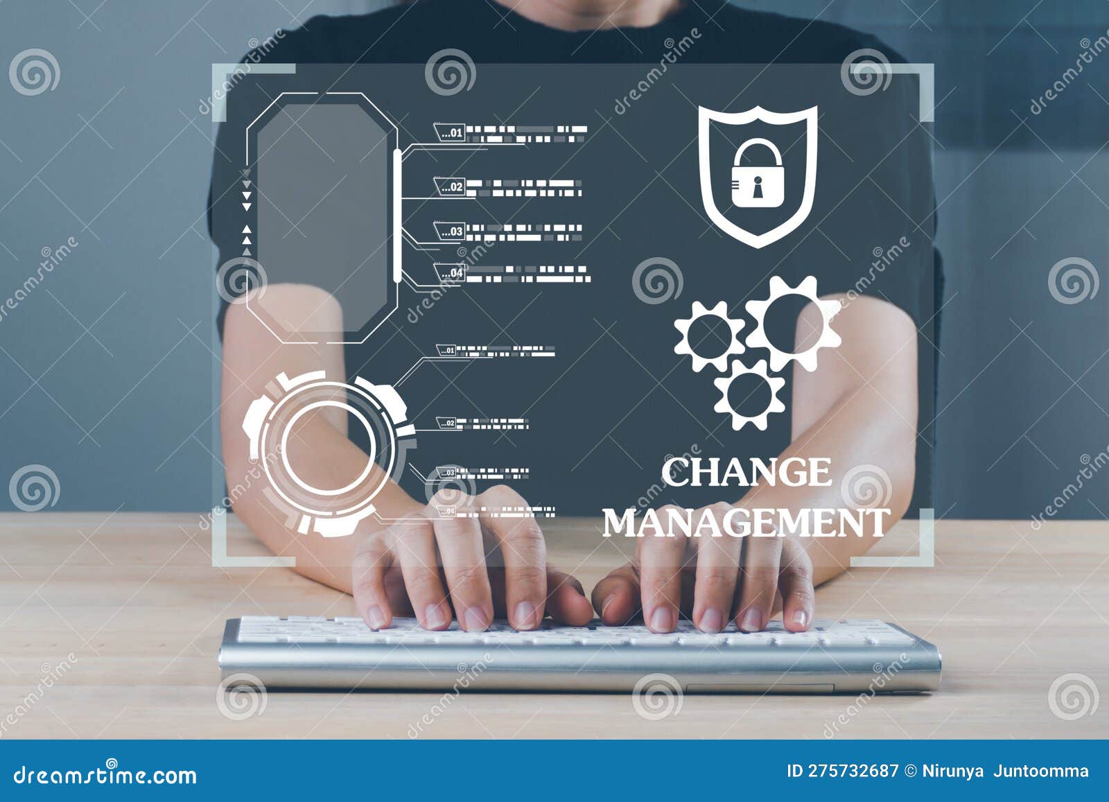 Automation And Optimisation Concept Business Process Workflow Royalty