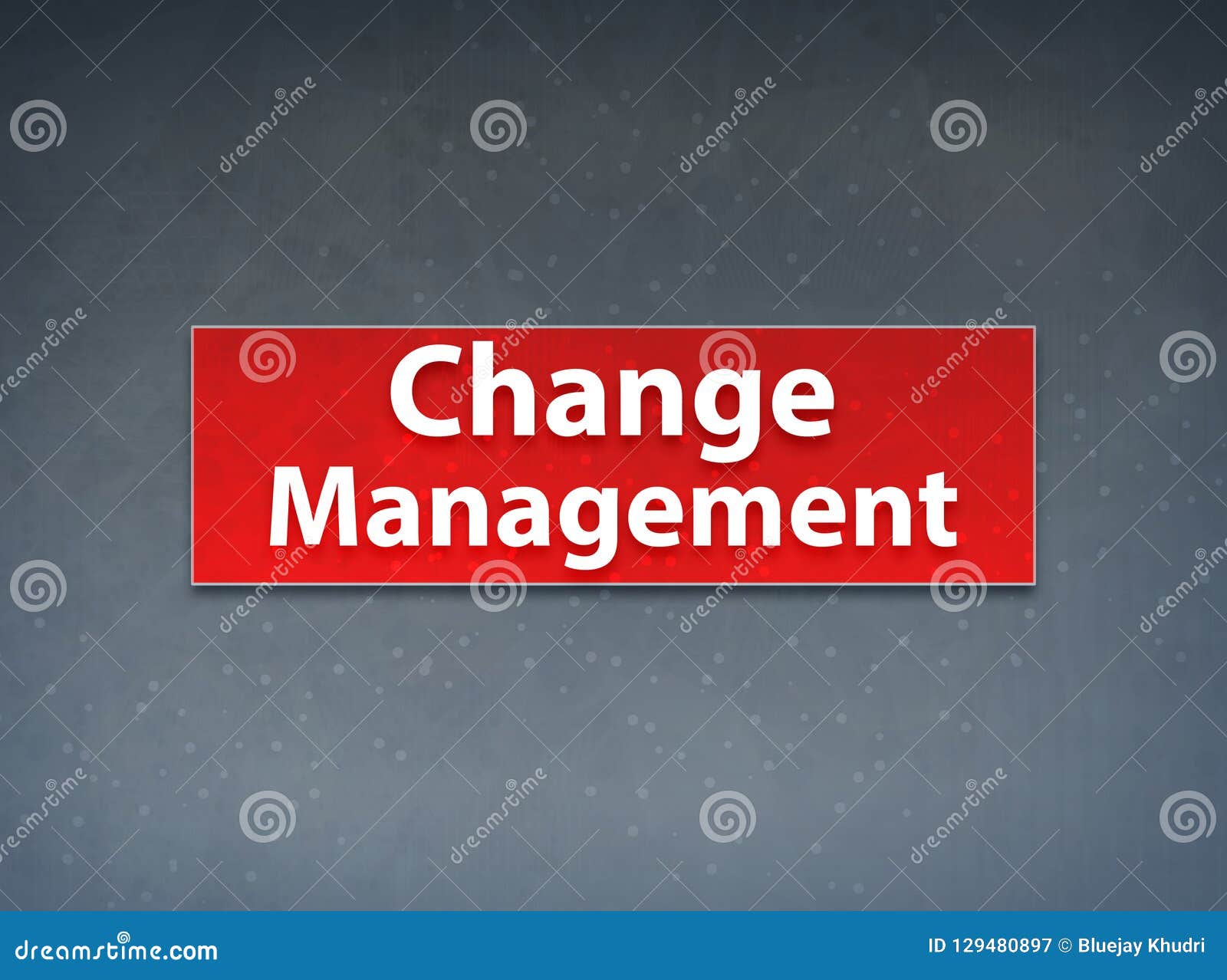 Change Management Red Banner Abstract Background Stock Illustration ...
