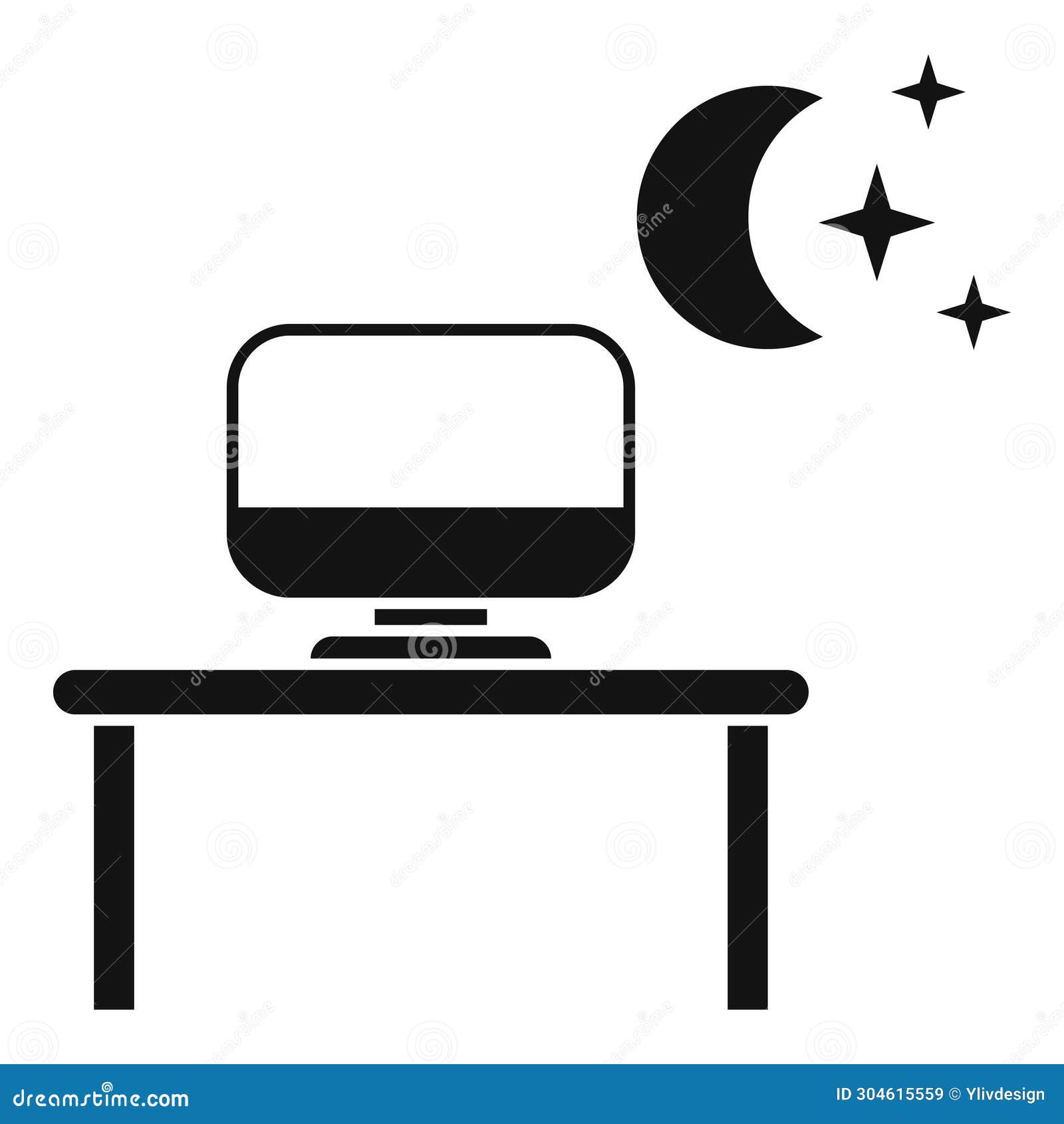 Change Night Work Plan Icon Simple Vector. Late Busy Work Stock Vector ...