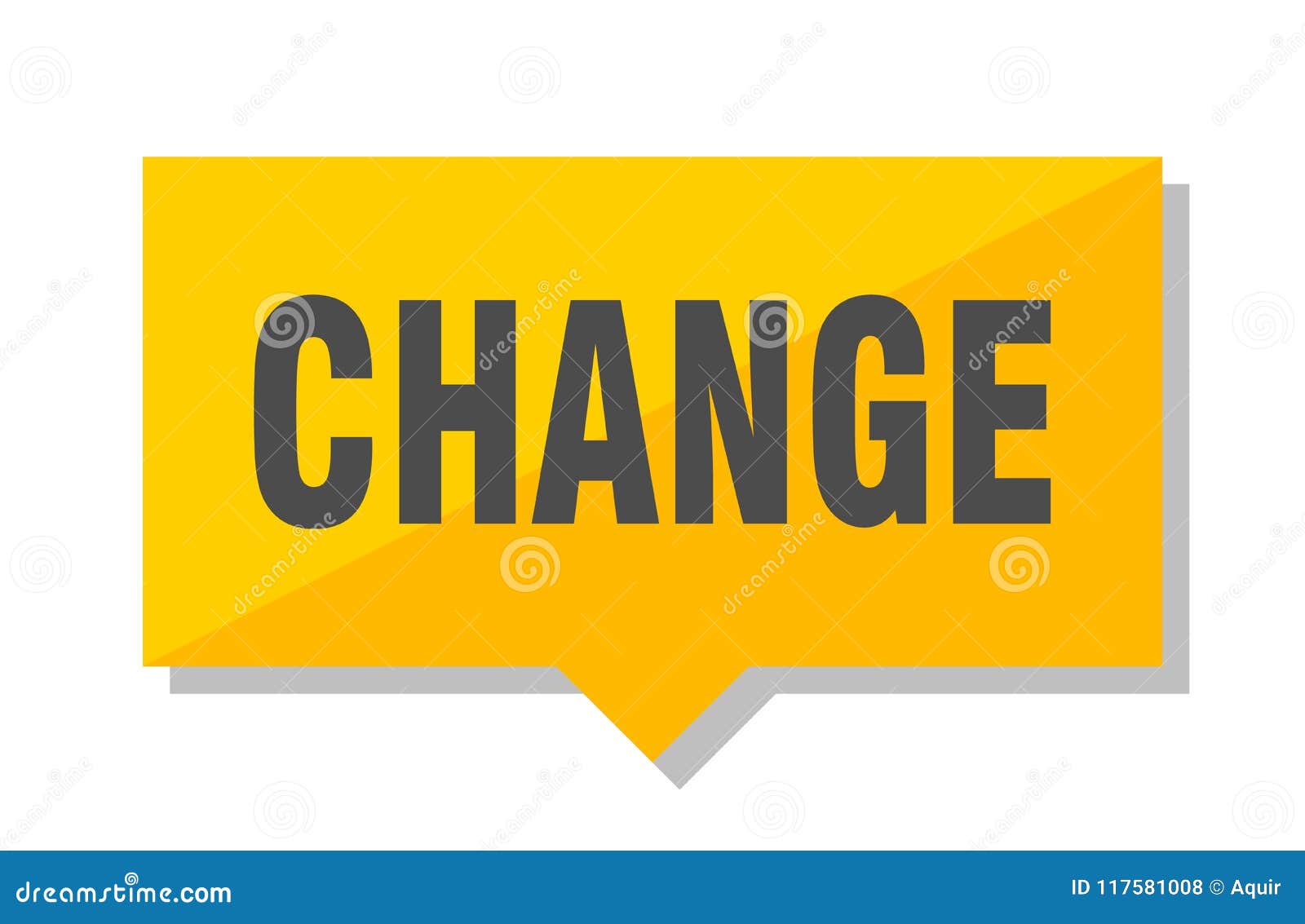 Change price tag stock vector. Illustration of notice - 117581008