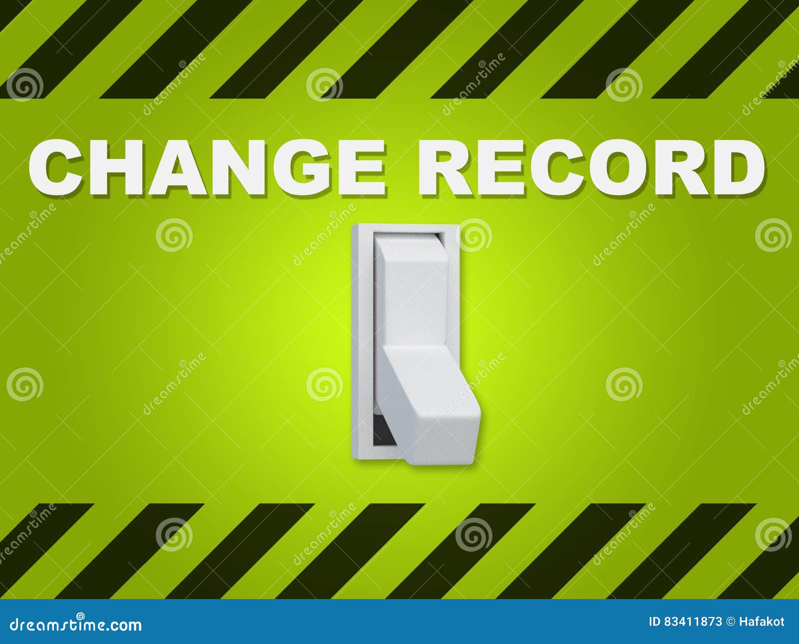 Change Record concept stock illustration. Illustration of mission ...