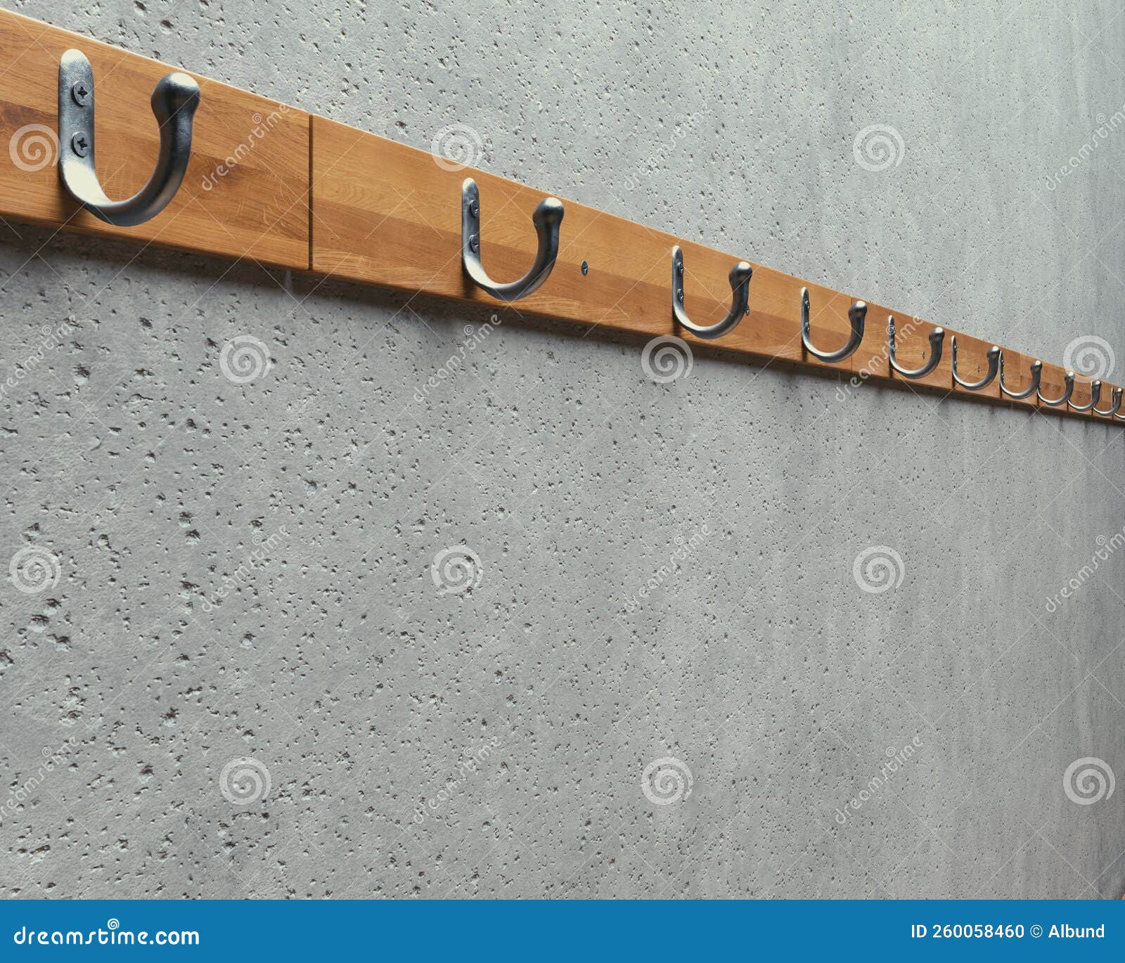 Change Room Hanging Rack stock illustration. Illustration of light ...