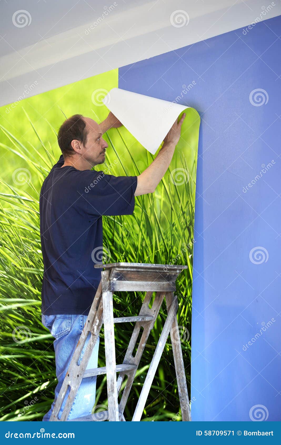 Change of scenery. stock image. Image of idea, dungarees - 58709571