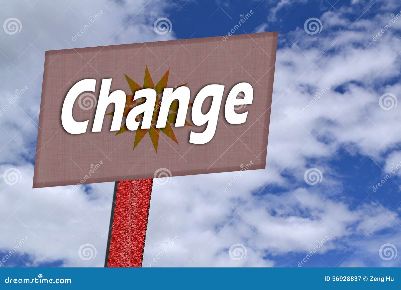 Change Signpost stock image. Image of change, challenge - 56928837