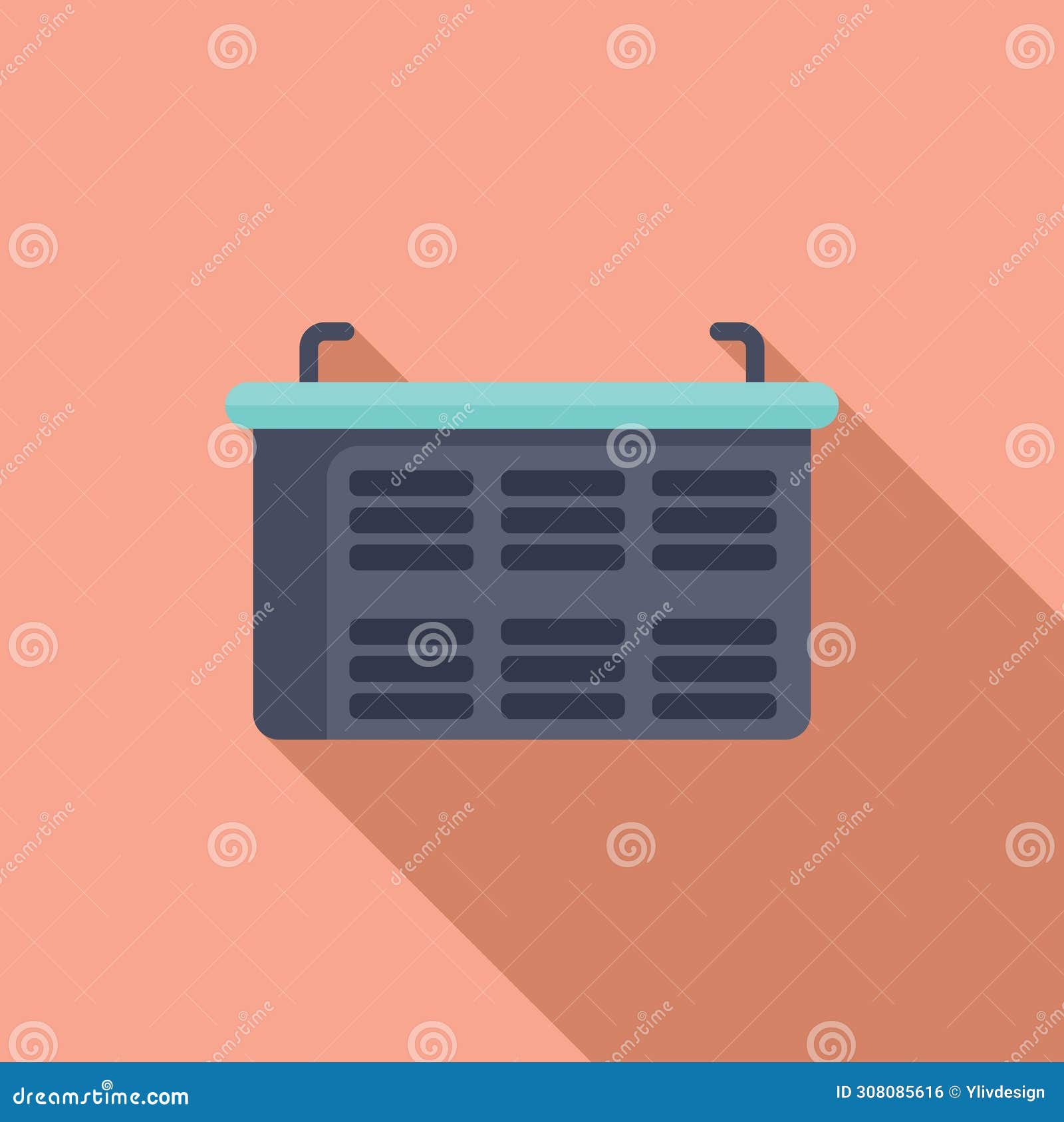 Change Solar Panel Icon Flat Vector. Fixture Module Stock Illustration ...