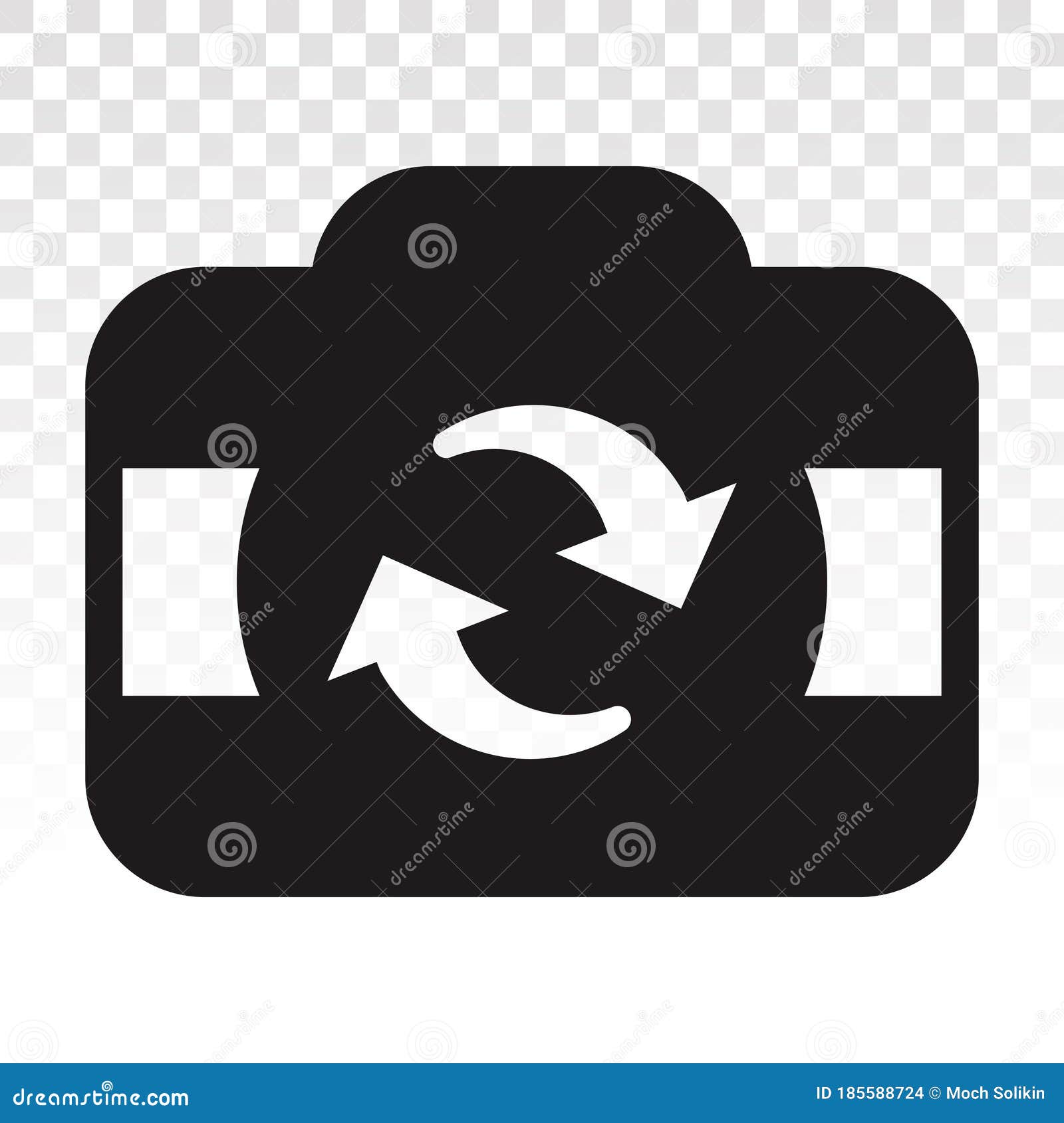 Change or Switch Camera Icon for Apps or Website Stock Vector ...