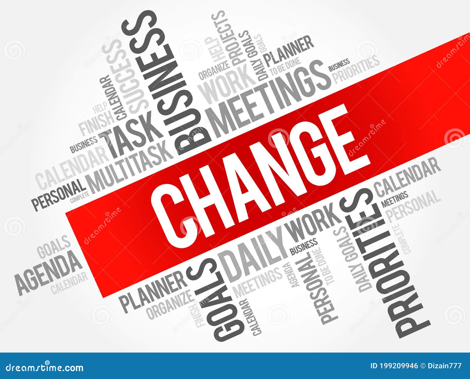 Change word cloud stock illustration. Illustration of overcome - 199209946