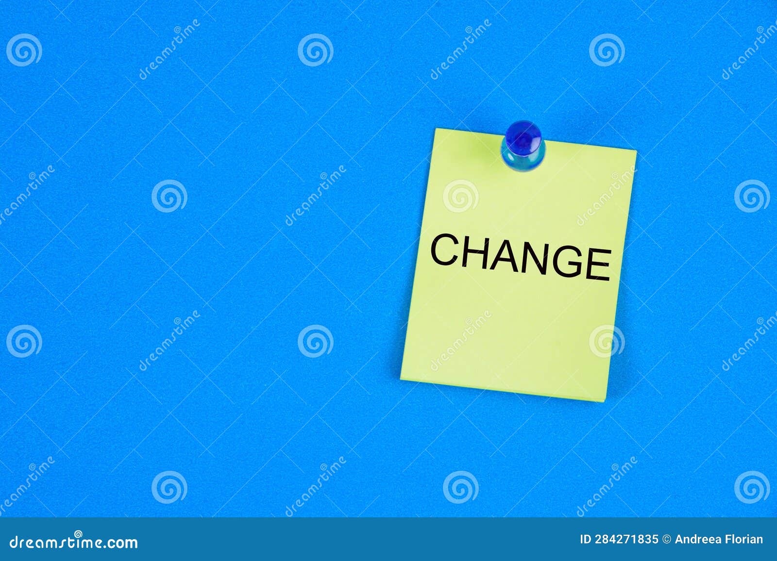Change Word on Yellow Notes Stock Image - Image of idea, bankruptcy ...
