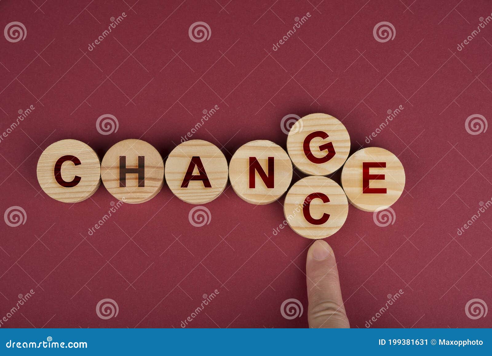 Change is Your Chance Sign. Conceptual Headline Stock Image - Image of ...