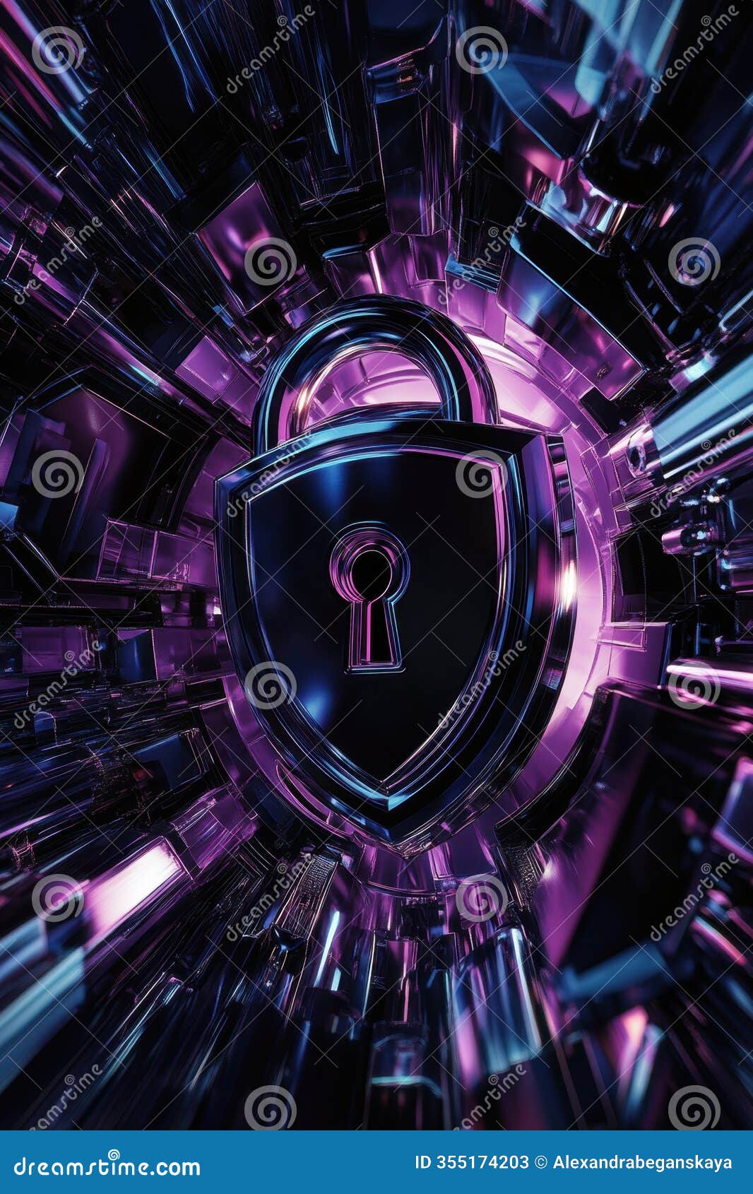 Change Your Password Day Futuristic Digital Security Concept with ...