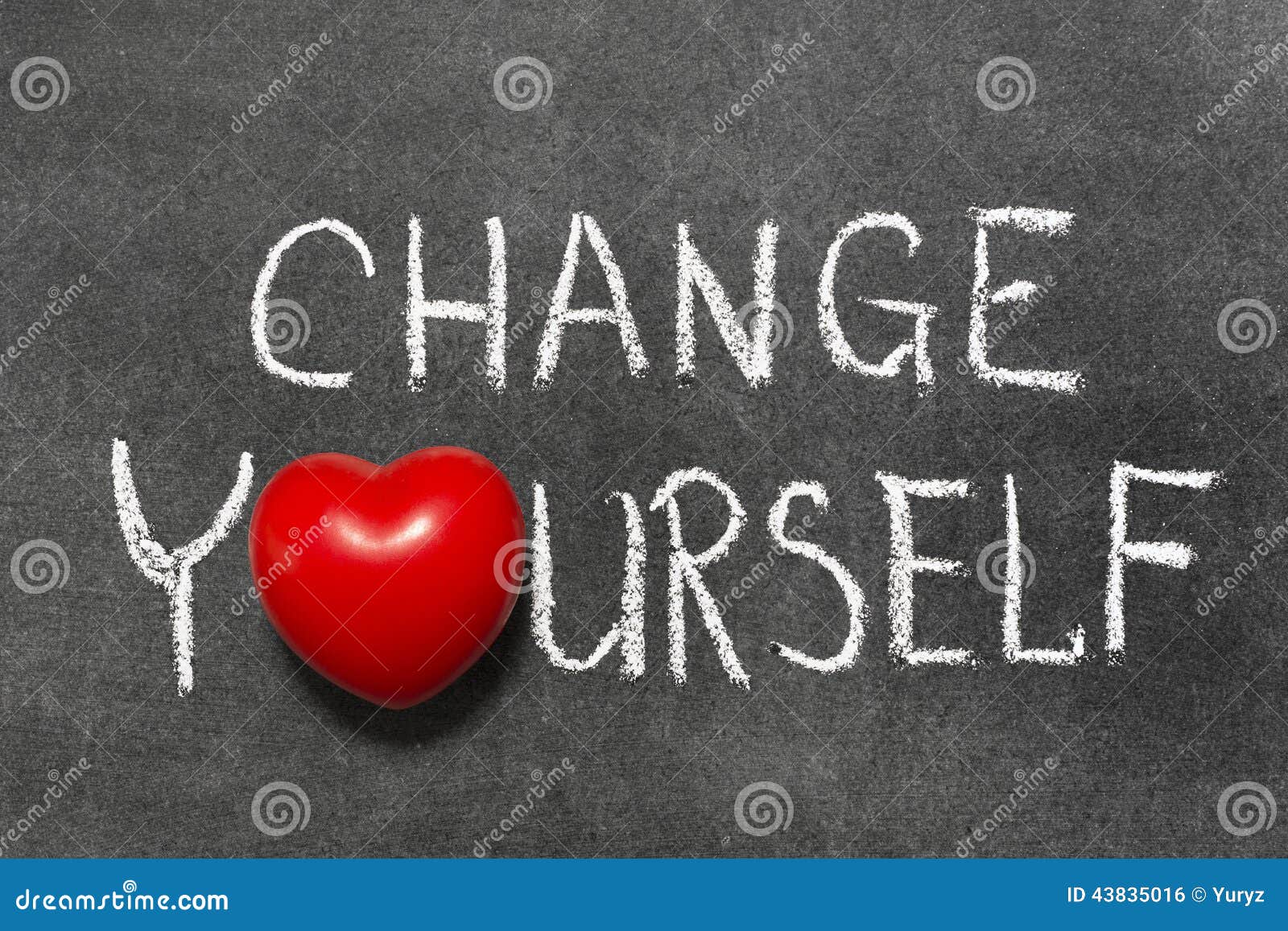 Change yourself stock photo. Image of heart, motivation - 43835016