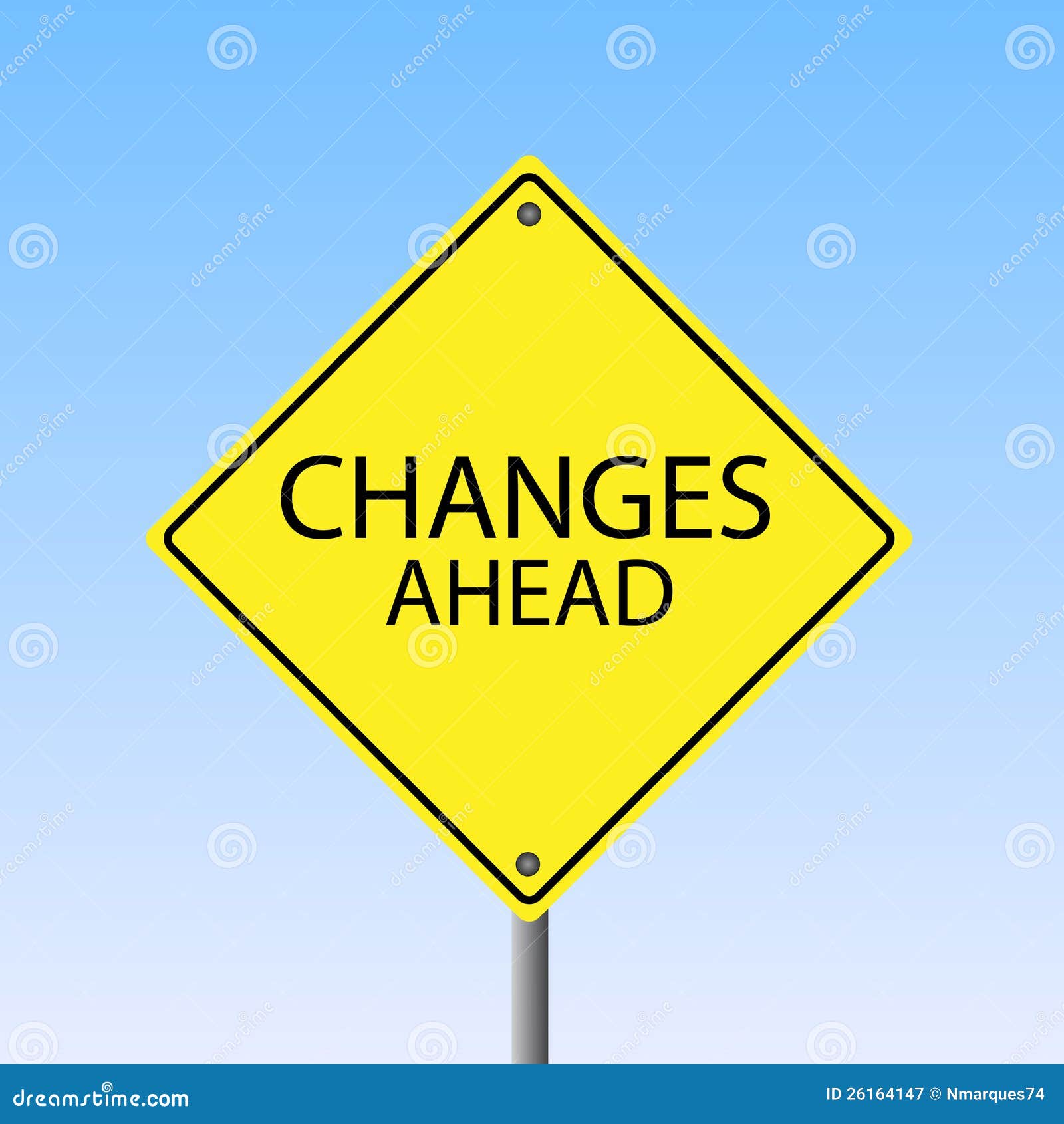 Changes Ahead Cartoon Vector | CartoonDealer.com #26164147
