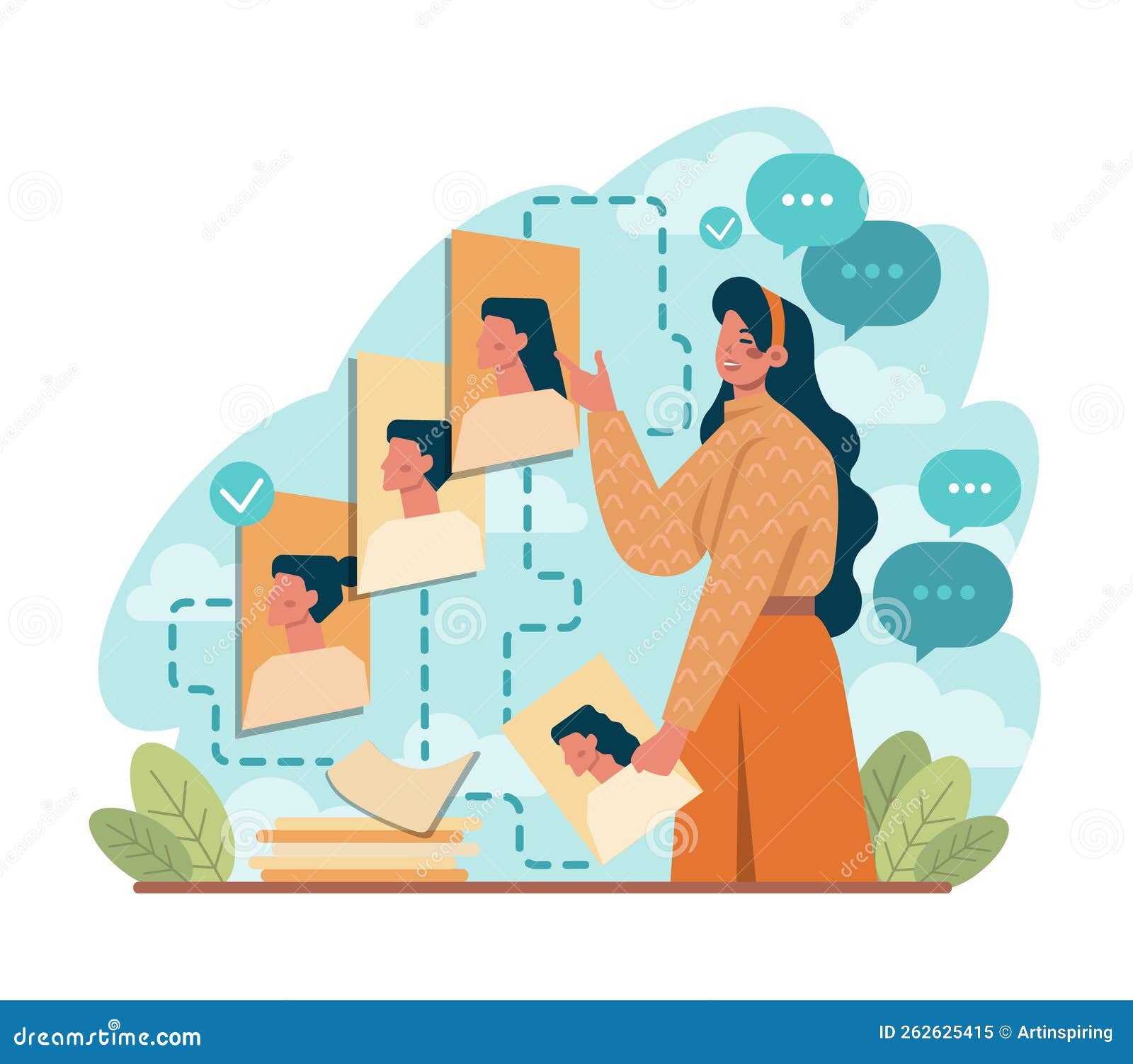 Changes Concept. Transformation and Evolution Metaphor Stock Vector ...