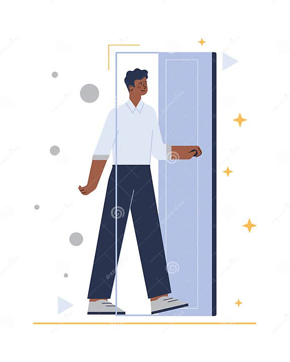 Changes Concept. Transformation or Evolution Metaphor Stock Vector ...