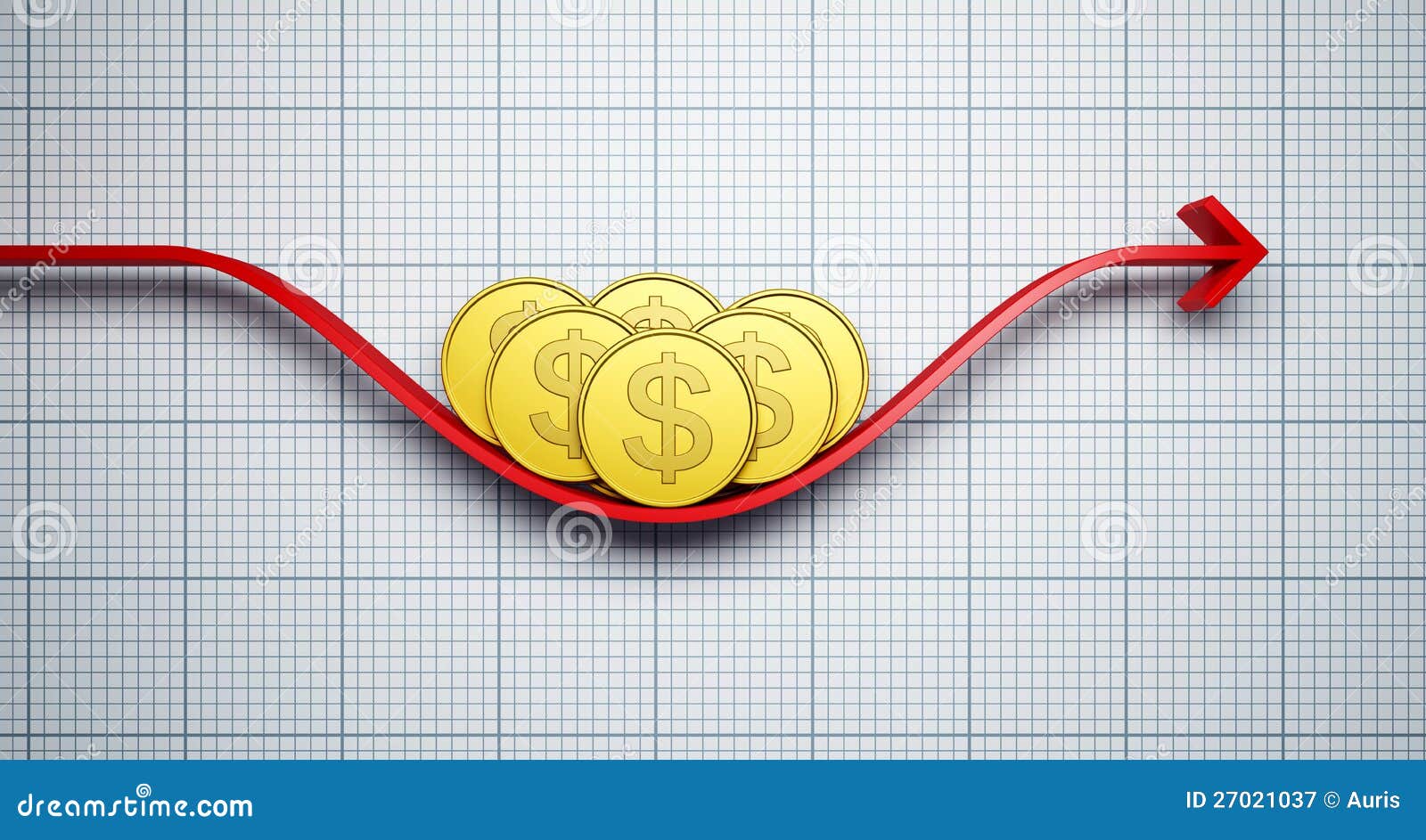 Changes in the Dollar Exchange Rate Stock Illustration - Illustration ...