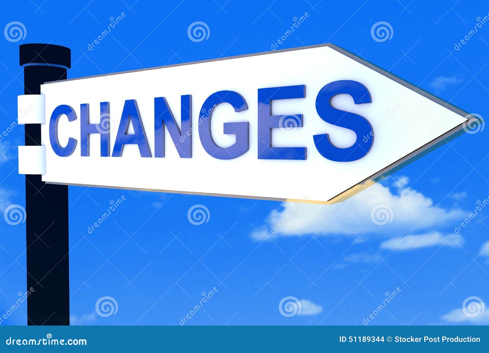 Changes Road Direction Sign Stock Photo - Image of direction, advice ...