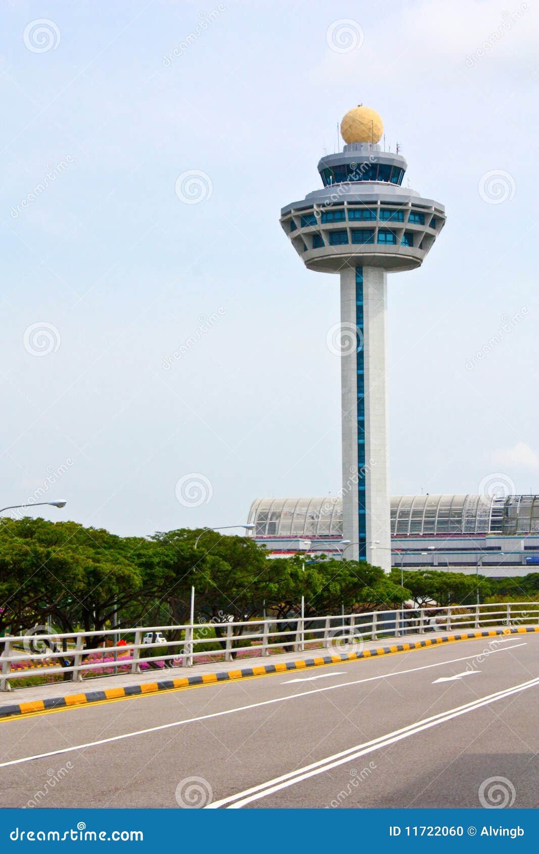 Changi control tower stock photo. Image of distant, landmark - 11722060
