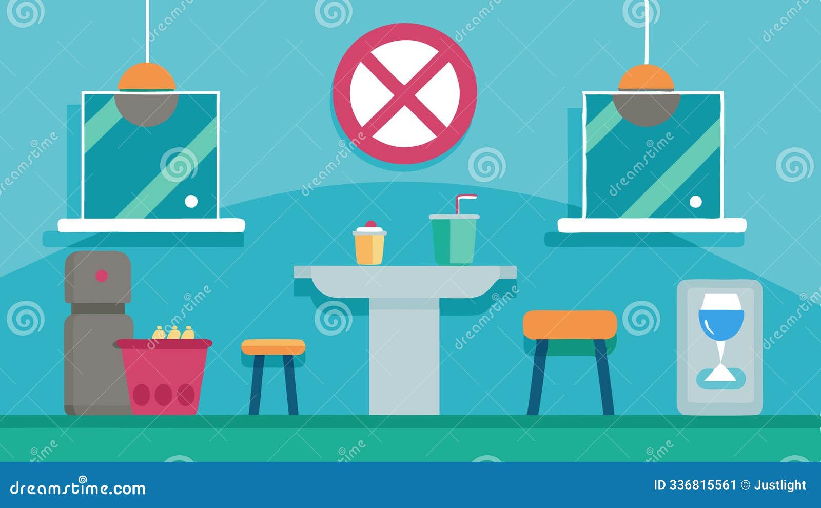 The Changing Area is Kept Clean and Tidy with a Strict No Food and ...