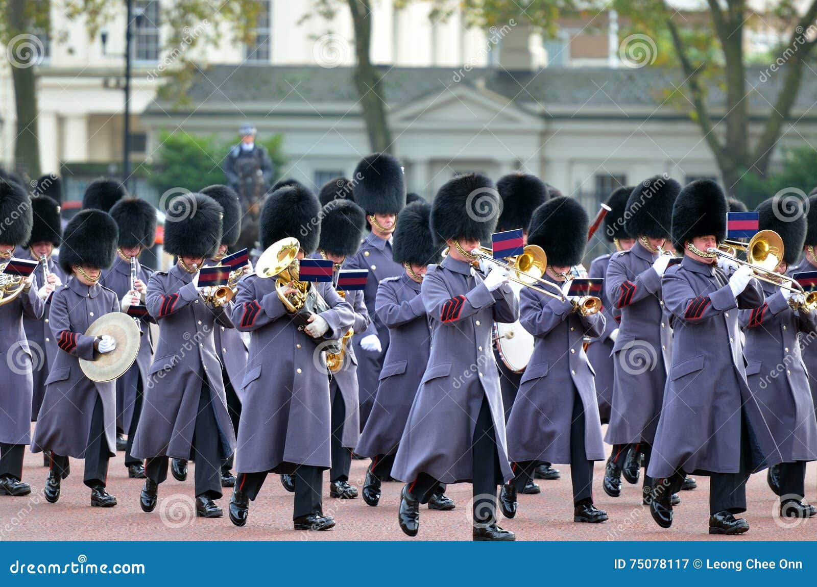 Changing of the Guard in Buckingham Palace. Editorial Photography ...