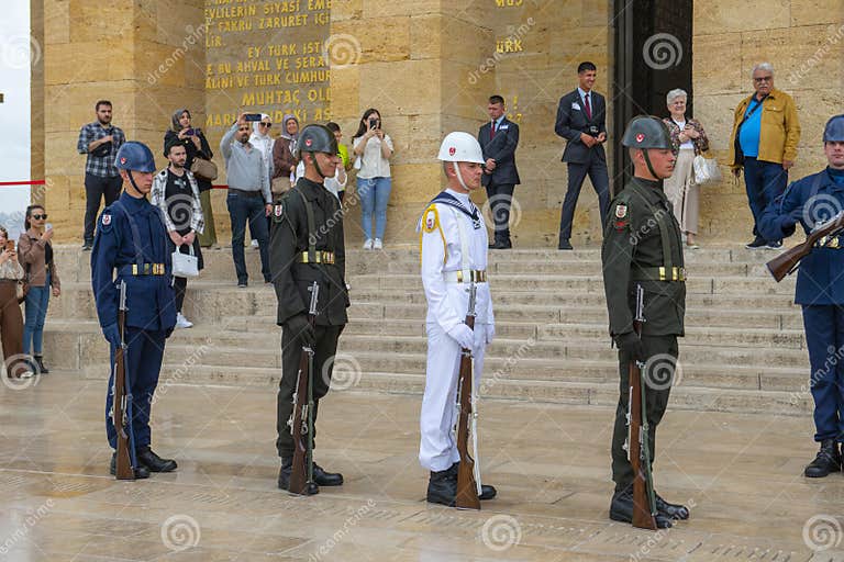 Changing Guard Ceremony, Anitkabir, Ankara, Turkey Editorial Stock ... Changing Guard Ceremony, Anitkabir, Ankara, Turkey Editorial Stock ...
