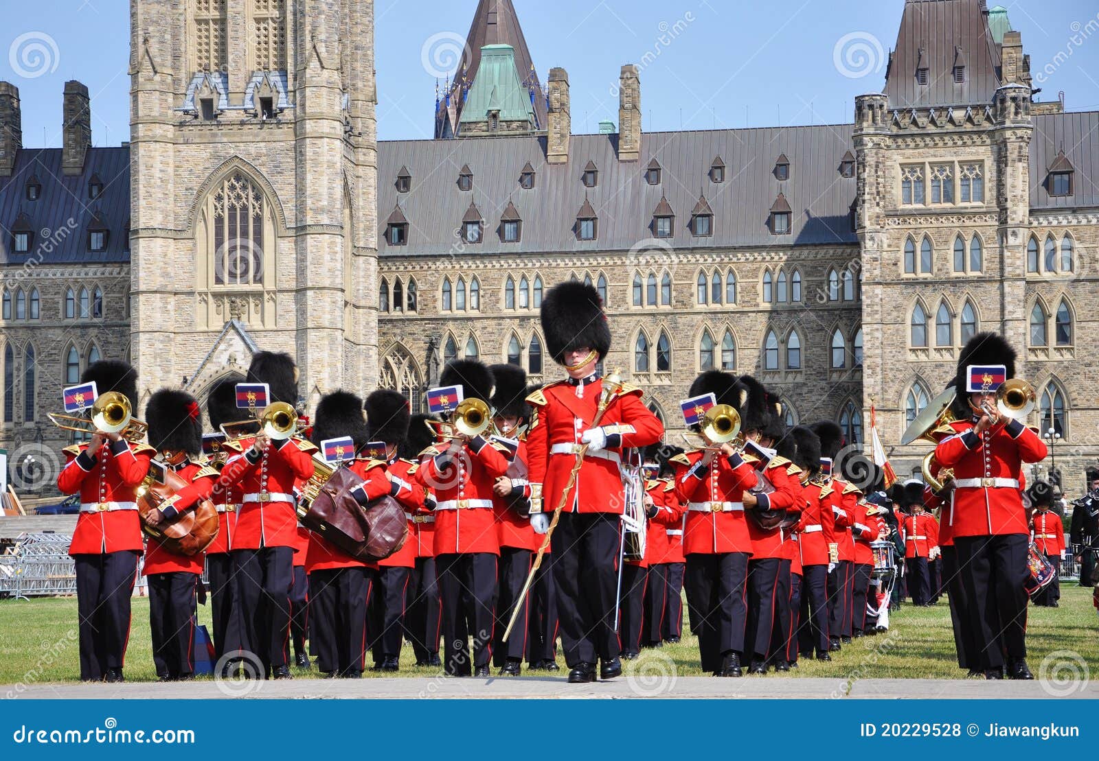 Changing of Guard in Parliament Hill, Ottawa Editorial Stock Photo ...