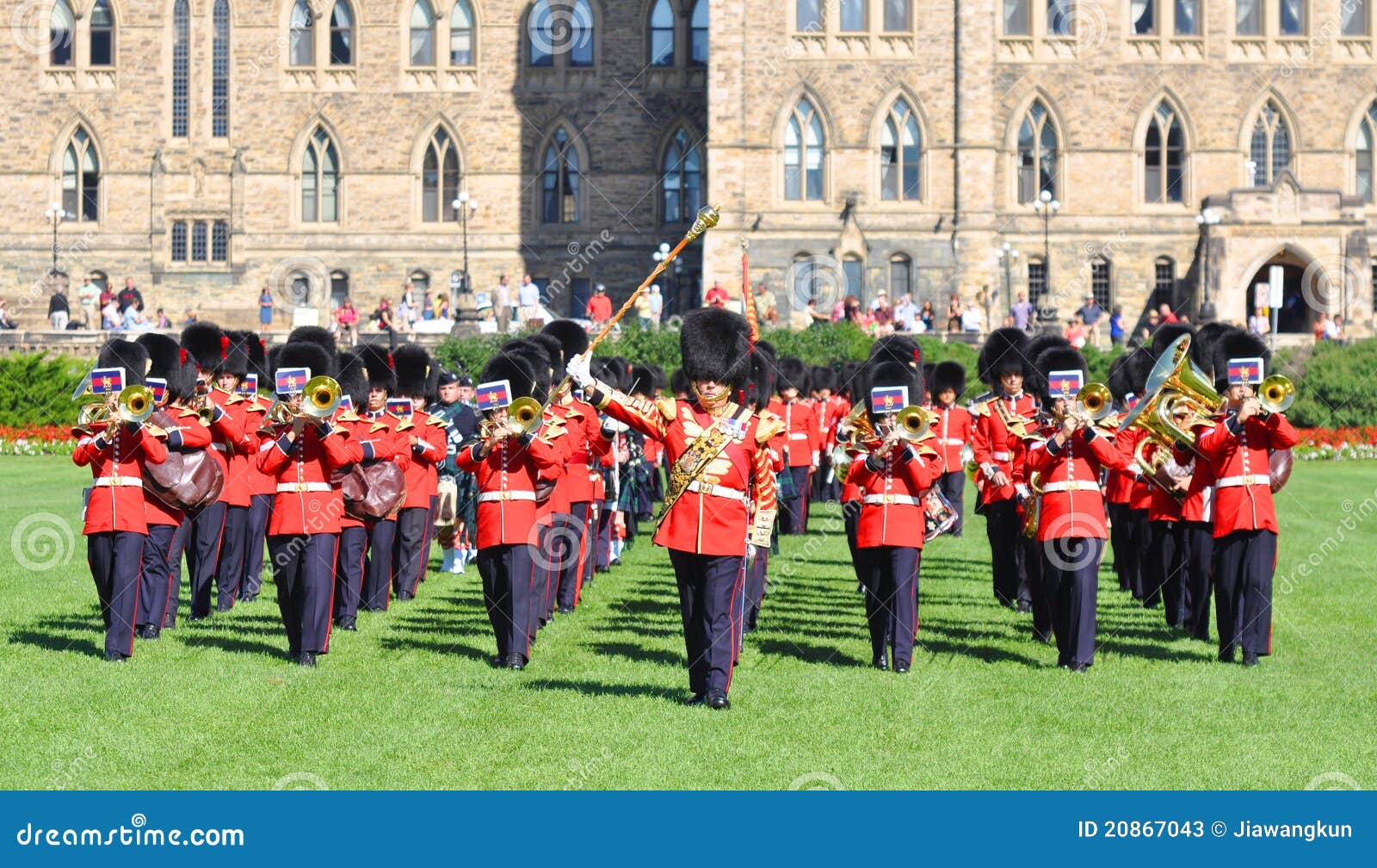 Changing of Guard in Parliament Hill, Ottawa Editorial Stock Photo ...
