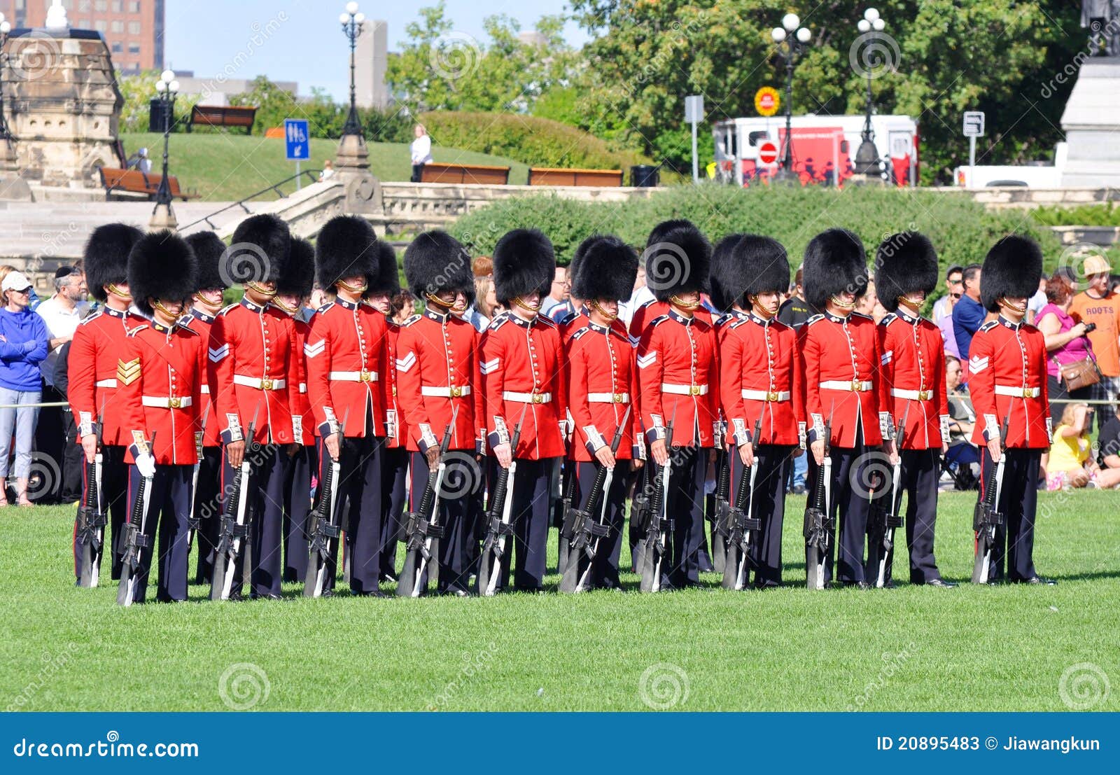 Changing of Guard in Parliament Hill, Ottawa Editorial Stock Photo ...