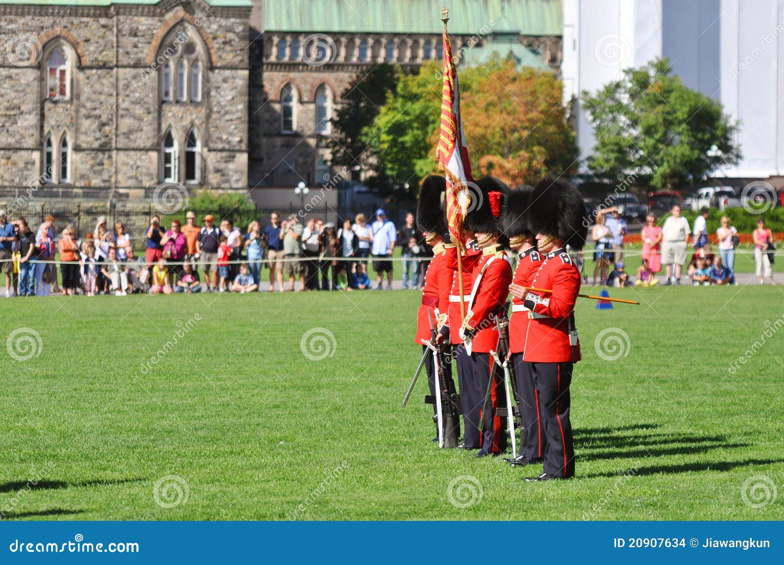 Changing of Guard in Parliament Hill, Ottawa Editorial Stock Image ...